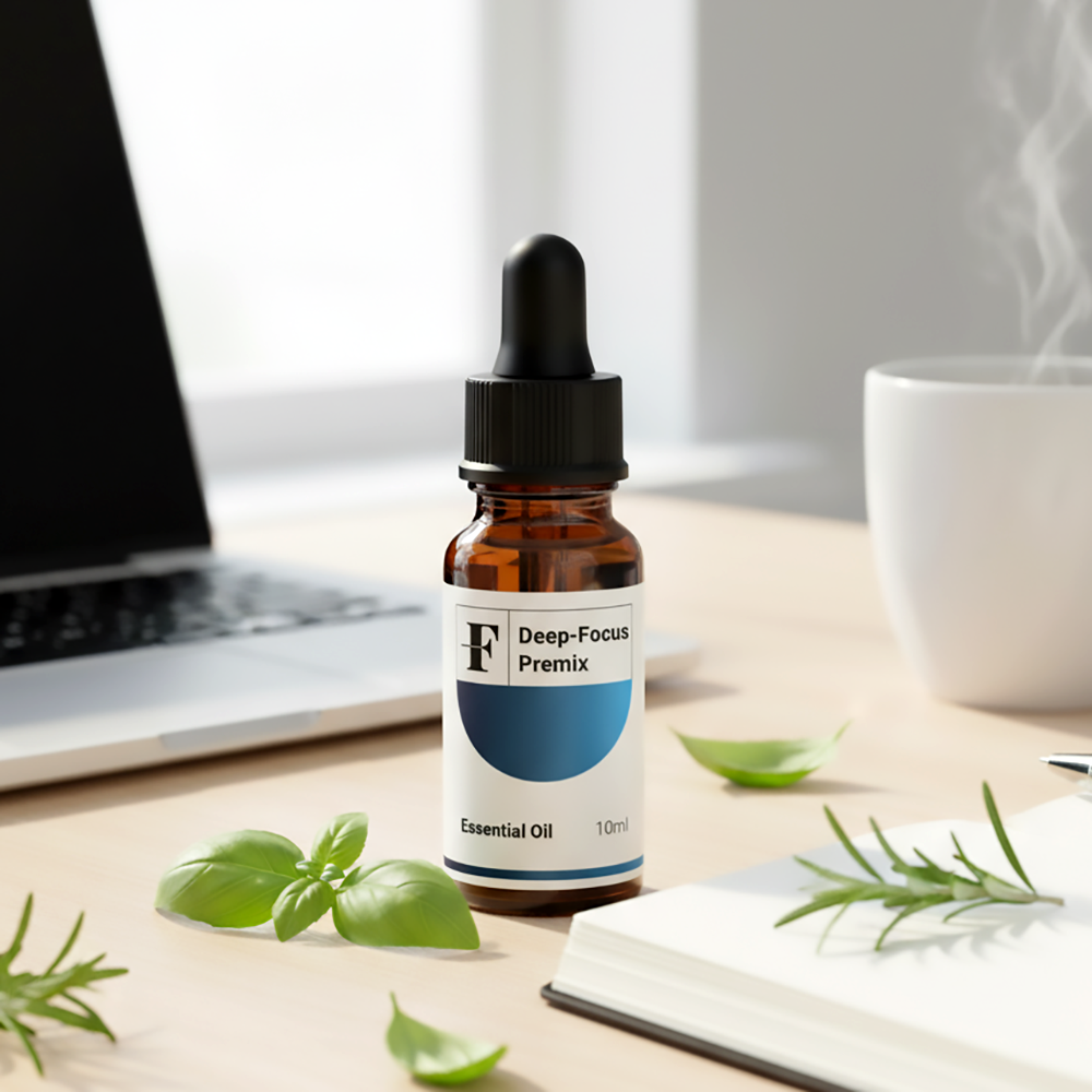 Deep Focus Premix Oil – Natural Blend for Study, Work & Meditation ...